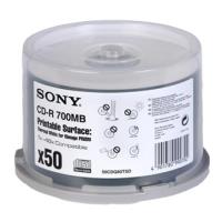 Sony Cd-r 700mb / 80min 48x Thermal Printable Cakebox 50pcs - Οπτικοι ...