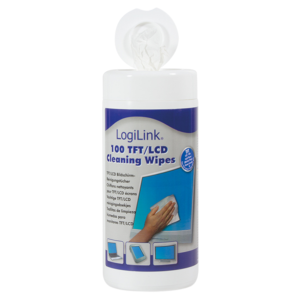 Logilink Rp0003 Cleaning Wipes For Tft Lcd Und Plasma Screens ...