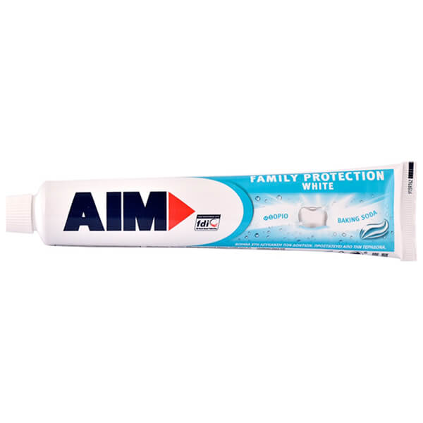 Οδοντοκρεμα Aim Family Protect White 75ml - Φροντιδα σωματος (ANA ...