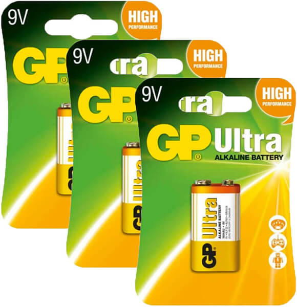 Gp Alkaline Battery 6lf22 Ultra 9v 4 Τεμαχια - Μπαταριες (ANA.GPB0115 ...