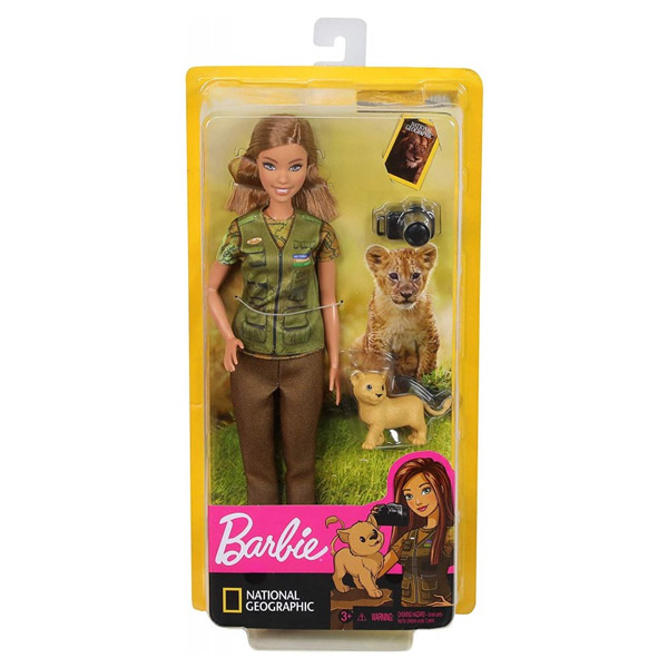 Mattel Barbie: National Geographic - Wildlife Photographer (gdm44 ...
