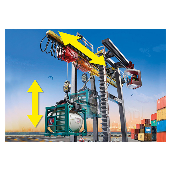 Playmobil 70770 Γερανογεφυρα Φορτοεκφορτωσης Container - Playmobil (EPI ...