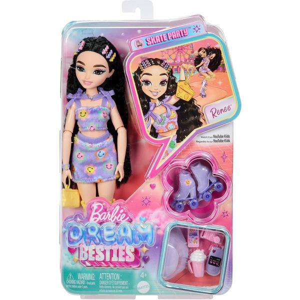 Barbie Dream Besties Roller Skate: Renee - Ηρωες (EPI.24697) : e-shop.cy