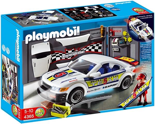 Playmobil 4365 Car Repair Shop And Race Car With Headlights-αγωνιστικο ...