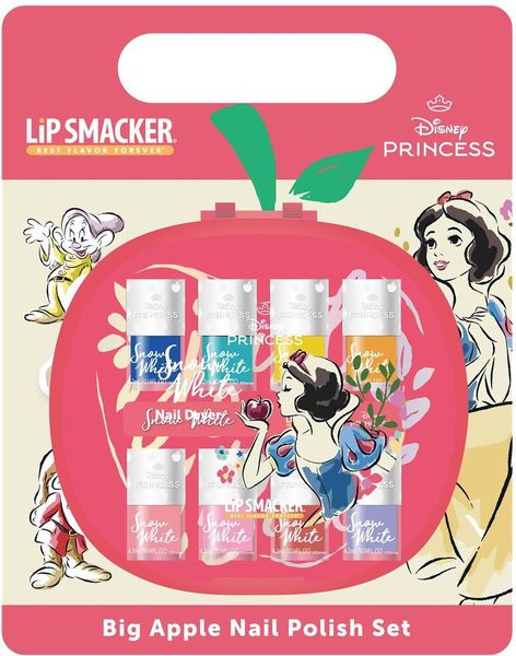 Lip Smacker Disney Princess: Snow White - Big Apple Nail Polish Set ...