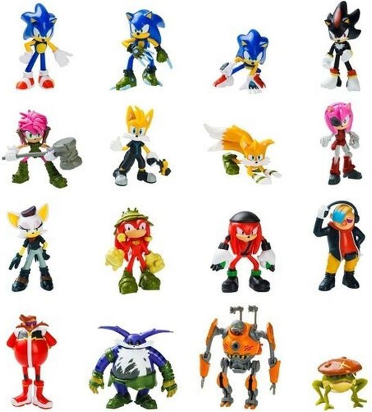 P.m.i. Sonic Prime - 3 Pack (s1) Collectible Figure (6.5cm) (random ...