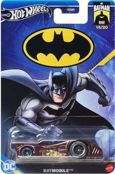 Mattel Hot Wheels Dc: Batman 85 Years - Batmobile Vehicle - Μινιατουρες ...