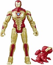 Hasbro Marvel Mech Strike: Mechasaurus - Iron Man (6") Action Figure ...
