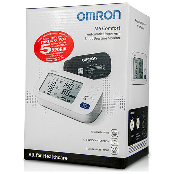 Πιεσομετρο Μπρατσου Omron M6 Αυτοματο - Πιεσομετρα (HAP.506144) : e-shop.cy