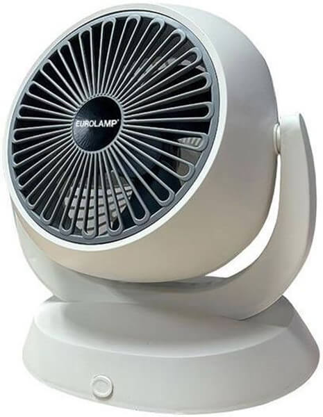 Ανεμιστηρας Επιτραπεζιος 4,5w Eurolamp 300-20511 Επαναφορτιζομενος ...