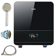 Ηλεκτρικος Ταχυθερμαντηρας Μπανιου 5500w Osio Ohf-2570b Με Οθονη Και ...