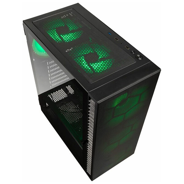Case Kolink Observatory HF Mesh Argb Midi Tower Case - Black With 6 ...