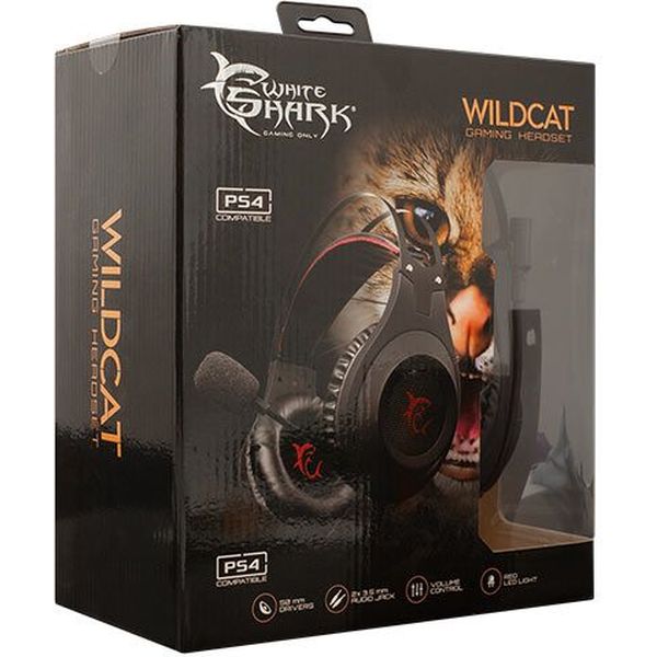 White Shark Pc/ps4 Headset Wildcat Gh-2041 - Ακουστικα (PER.257115) : e ...