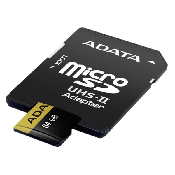 Adata Premier ONE V90 Micro Sdxc 64gb Uhs-ii U3 Class 10 Color BOX With ...
