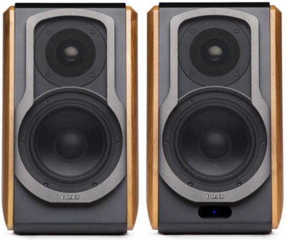 Edifier S1000db Hi-fi 2.0 Active Bookshelf Speakers Brown - Ηχεια home ...
