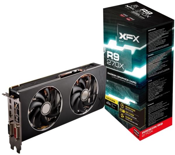 VGA XFX AMD Radeon R9 270x R9-270x-cdbc Black Edition 2GB Ddr5 Pci-e ...