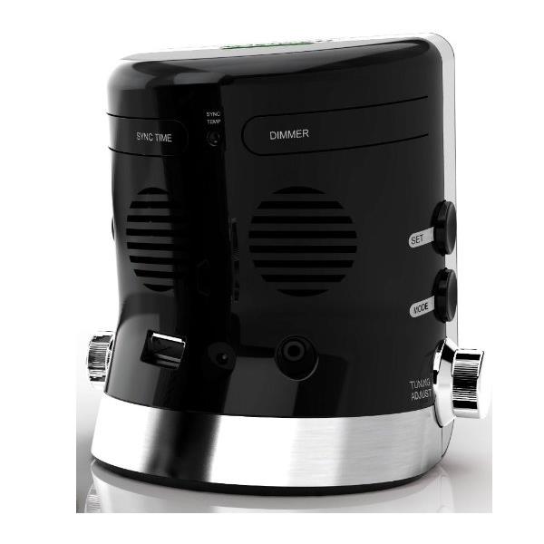 Thomson Ct390 RDS Radio Alarm Clock With Temperature Display Black ...