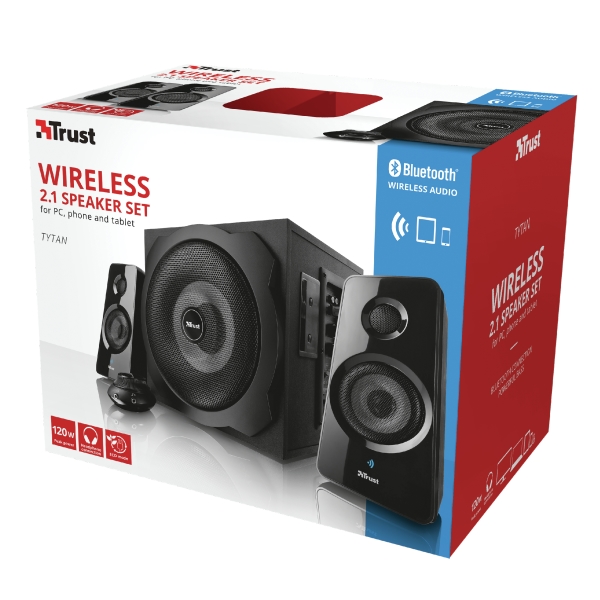 Trust 19367 Tytan 2.1 Subwoofer Speaker SET With Bluetooth - Ηχεια (PER ...