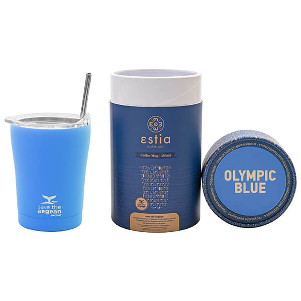 Estia 01-12465 Coffee MUG Save THE Aegean 350ml Ποτηρι Θερμος Με ...