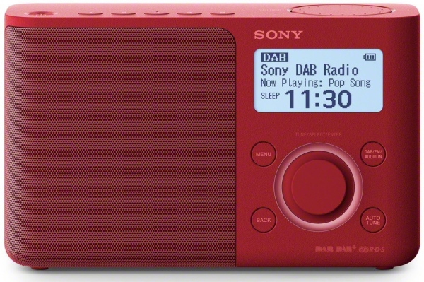 Sony Xdr-s61dr Portable Dab/dab+ Radio RED - Radios (PER.605351) : e ...