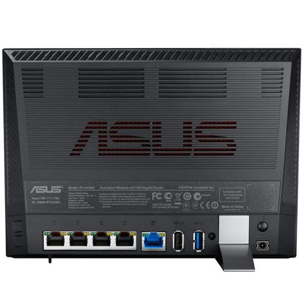 Asus Rt-ac56u 802.11ac Dual-band Wireless-ac1200 Gigabit Router ...