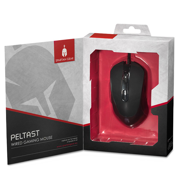 Spartan Gear Peltast Wired Gaming Mouse - Ποντικια (PER.645245) : e-shop.cy