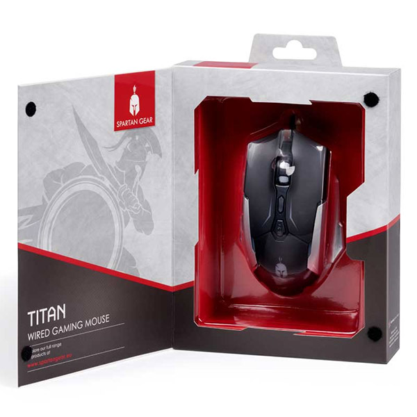 Spartan Gear Titan Wired Gaming Mouse - Ποντικια (PER.645249) : e-shop.cy