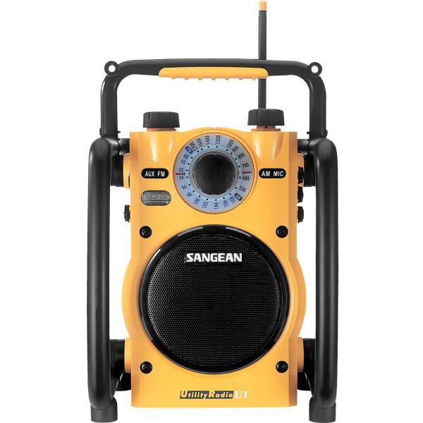Sangean U1 Fm/am Ultra Rugged/water Resistant Radio Receiver Yellow ...