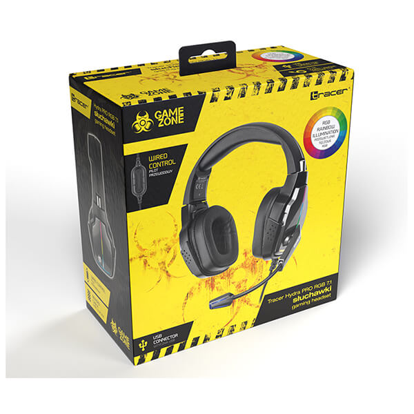 Tracer Gamezone Hydra PRO 7.1 RGB Gaming Headset - Ακουστικα (PER ...
