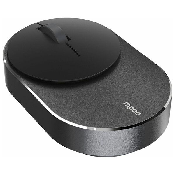 Rapoo M600 Mini Silent Black Multi-mode Wireless Bluetooth Mouse ...