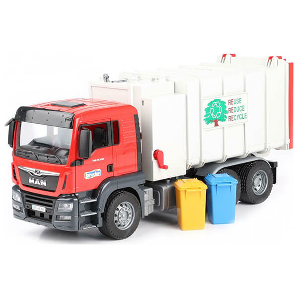 Bruder MAN TGS Side Loader Garbage Truck - Μοντελισμος (PER.774717) : e ...