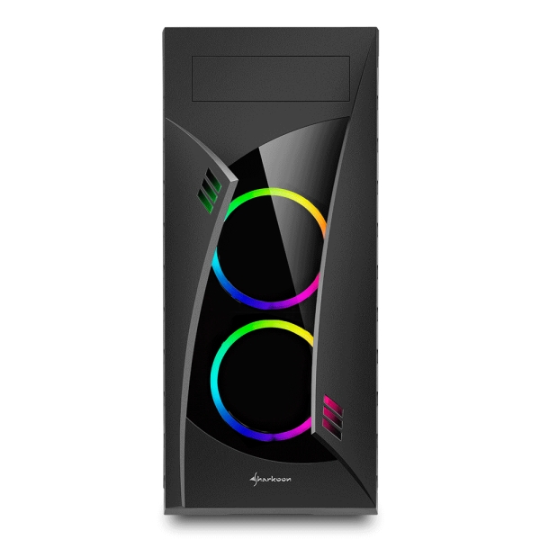 Case Sharkoon Night Shark RGB - Κουτια - cases (PER.804667) : e-shop.cy