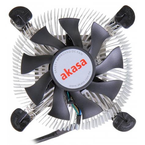 Akasa Ak-cce-7106hp LOW Profile CPU Cooler For Intel Lga775/lga115x ...
