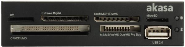 Akasa Ak-icr-07 Internal Media 6-port Card Reader 3.5'' Black - Θηκες ...