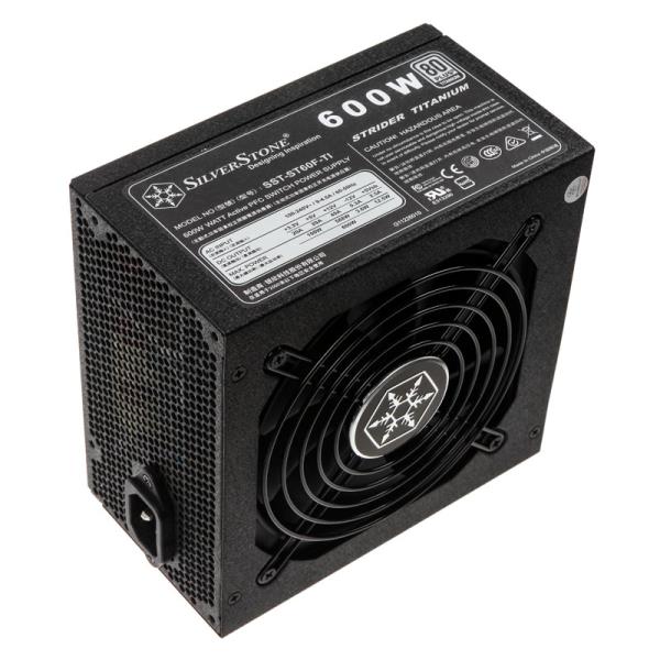 PSU Silverstone Sst-st60f-ti Strider Titanium Series 80 Plus 600w ...