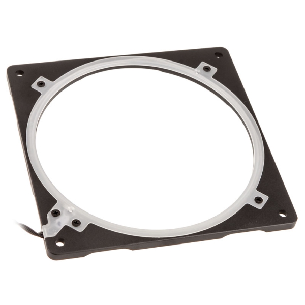 Phanteks Halos LUX 140mm RGB LED FAN Frame Aluminum Black - Accessories ...