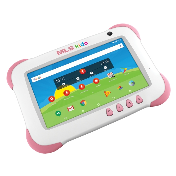 Tablet MLS Kido 7'' Quad Core Wifi BT GPS Android 7.1 Pink - Tablets ...