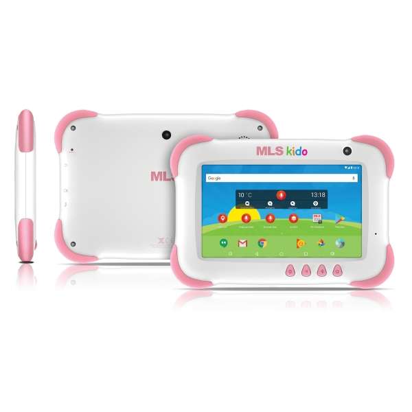 Tablet MLS Kido 7'' Quad Core Wifi BT GPS Android 7.1 Pink - Tablets ...