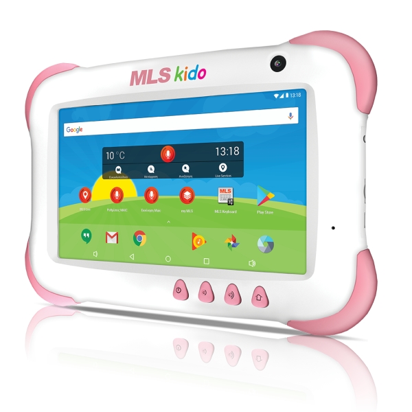 Tablet MLS Kido 7'' Quad Core Wifi BT GPS Android 7.1 Pink - Tablets ...
