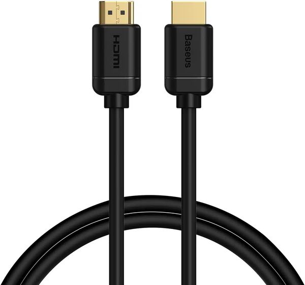 Baseus High Definition Series 4K 60hz Hdmi TO Hdmi Adapter Cable 75cm ...