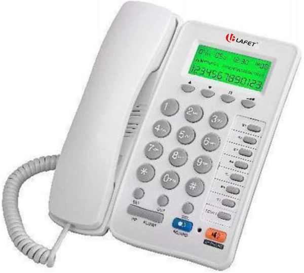 Lafet Celeton Ενσυρματο Τηλεφωνο P-8137 Λευκο - Ενσυρματο τηλεφωνο (PER ...