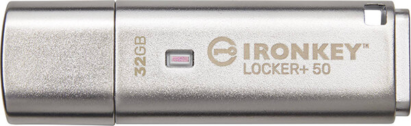 Kingston Iklp50/32gb Ironkey Locker+ 50 32gb USB 3.2 Encrypted Flash ...