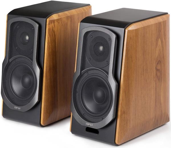 Edifier S1000db Hi-fi 2.0 Active Bookshelf Speakers Brown - Ηχεια home ...