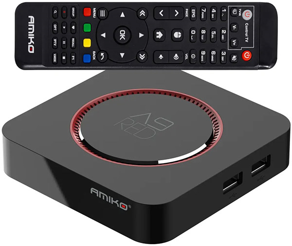 Android OTT BOX Amiko A9red - Media streaming (PER.534178) : e-shop.cy