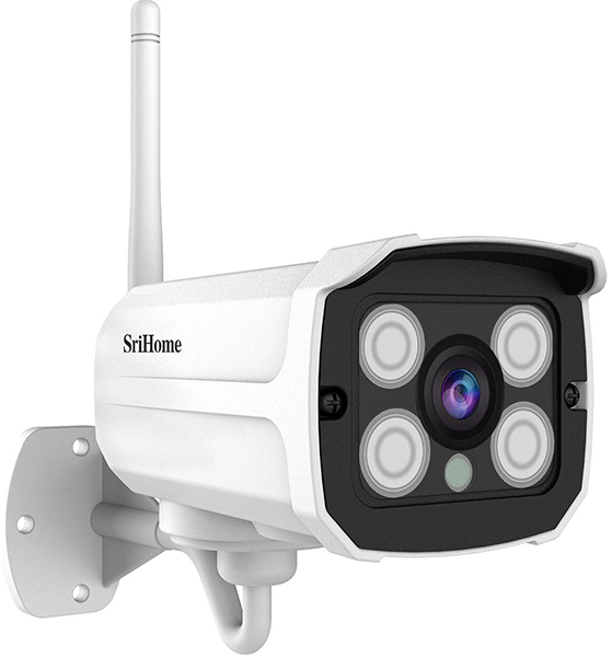 Srihome Sh024 Wireless IP Outdoor Camera 1296p Night Vision Ip66 - Ip ...