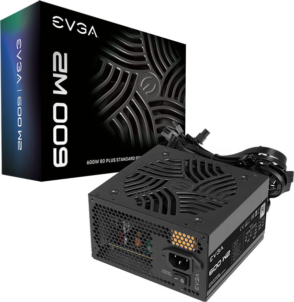 PSU Evga 600 W2, 600w 80 Plus White - Τροφοδοτικο (PER.587172) : e-shop.cy