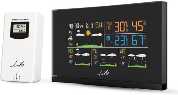 Life Smartweather Tundra Curved Wi-fi Μετεωρολογικος Σταθμος Με ...
