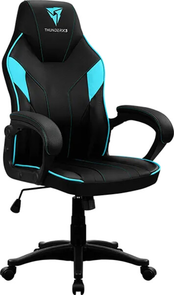 Thunder X3 EC1 Gaming Chair Black/ Turquoise - Gaming chairs (PER ...