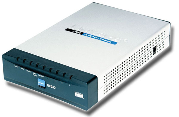 Cisco Rv042 4-port VPN Router - Router (PER.615069) : e-shop.cy