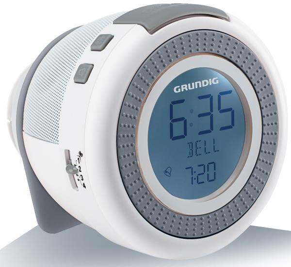 Grundig Sonoclock 230 USB FM RDS Clock Radio White/grey - Radios (PER ...